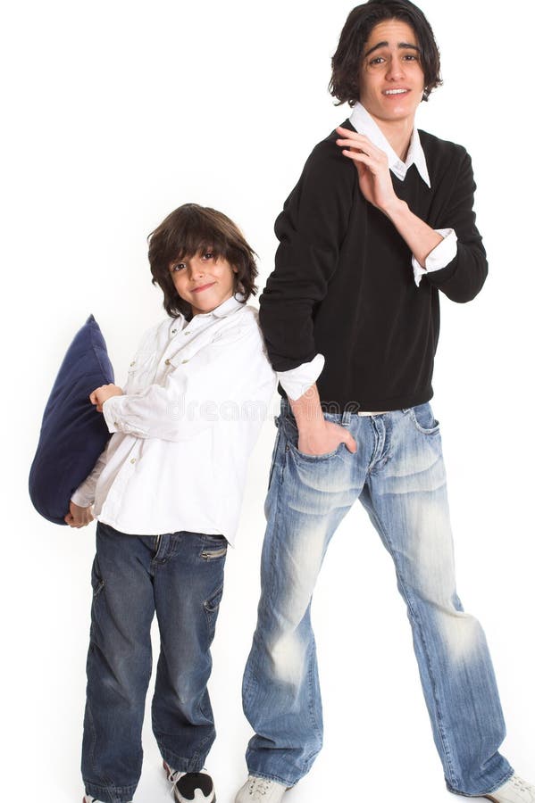 Brother portrait stock photo. Image of male, together - 2364302