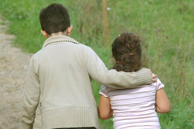 Brother and sister stock image. Image of little, human - 1234517