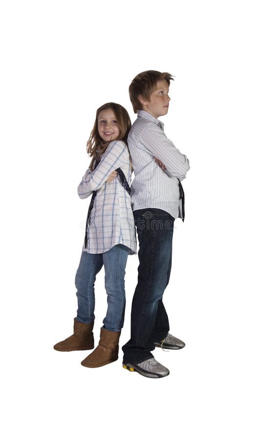 Brother and Sister Goofing Around Stock Photo - Image of happiness ...