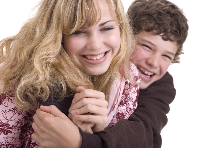 Brotherly hug stock image. Image of siblings, children - 3480921