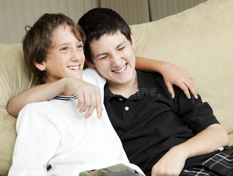 Brotherly Love stock image. Image of caucasian, male - 18729699