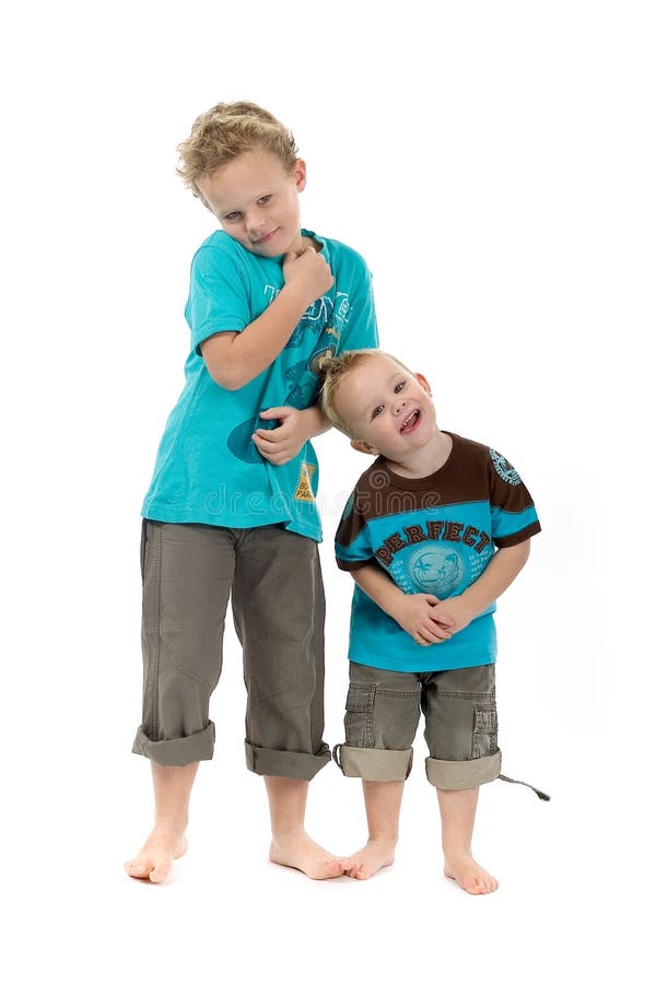 Brothers stock image. Image of family, boys, lenght, blond - 1875727