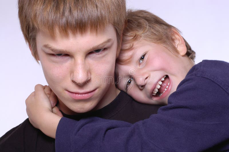 Brothers stock image. Image of grin, people, portrait, males - 308695