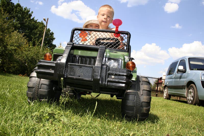Brothers in car stock image. Image of battery, laugh, family - 959501