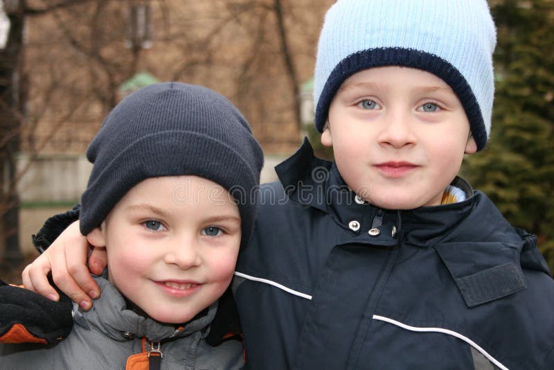 Brothers - friends stock photo. Image of boys, friendship - 2122150