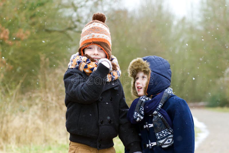 Brothers Walking Together Along a Country Trail Stock Photo - Image of ...