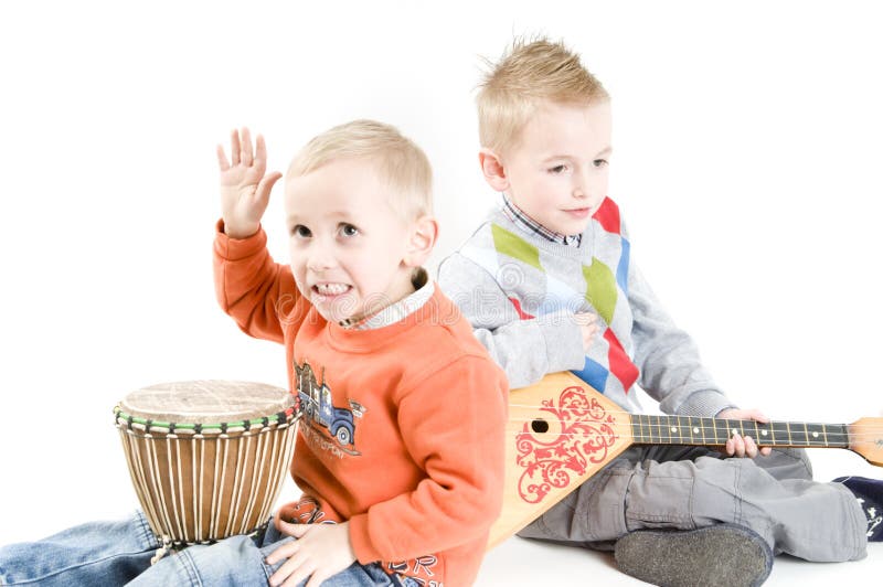 Brothers musicians stock photo. Image of groups, couples - 8346842