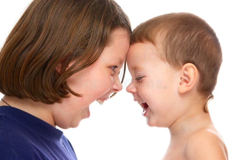 Brothers play stock image. Image of childhood, playful - 4648355