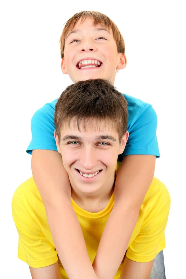 Brothers Portrait stock photo. Image of handsome, rejoice - 50953572