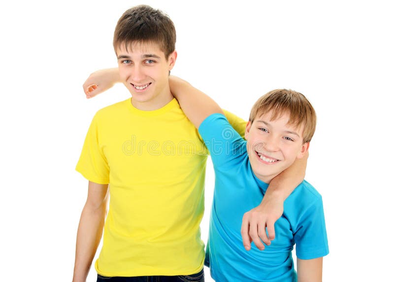 Brothers Portrait stock photo. Image of amity, front - 51450876