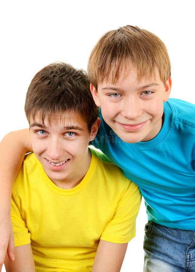 Brothers Portrait stock photo. Image of childhood, relations - 53618884