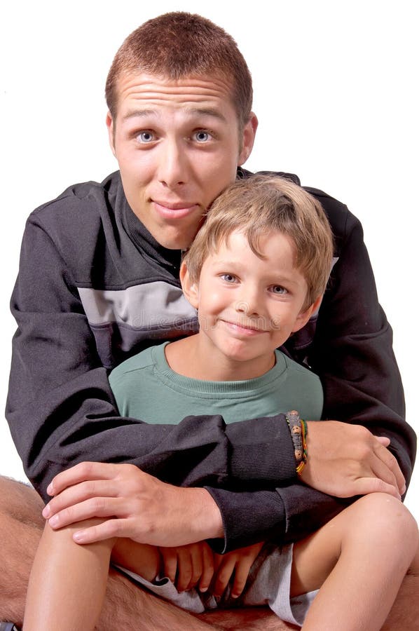 Brothers stock image. Image of brother, caucasian, fashion - 34688009