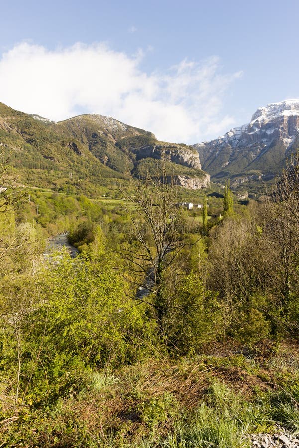 Broto landscape stock photo. Image of rock, valley, park - 94324884