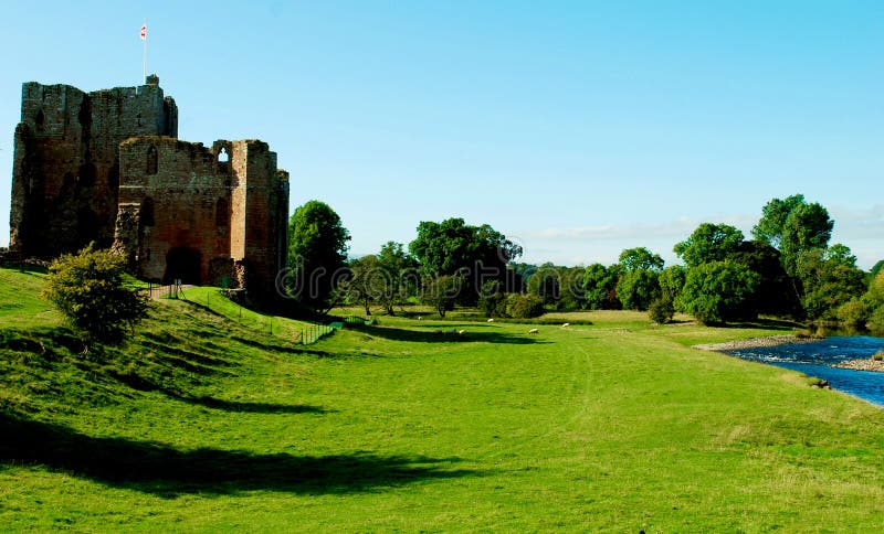 Brougham Castle stock image. Image of england, monument - 37057263