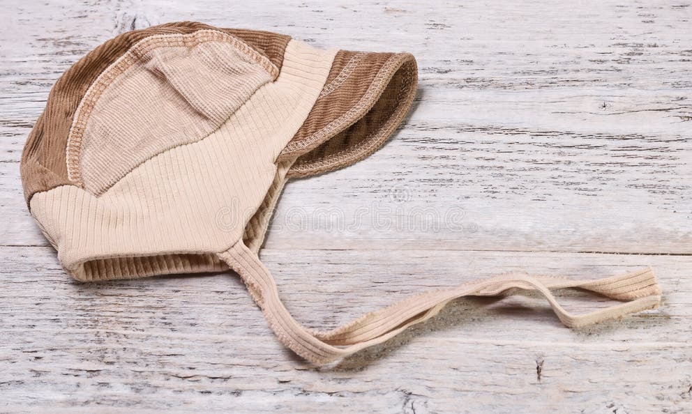 Brow cap stock photo. Image of fabric, wood, grunge, fashion - 26688052