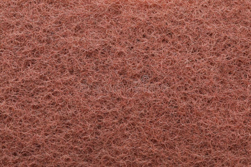 Brown Abrasive Cleaning Sponge As Background, Top View Stock Image ...