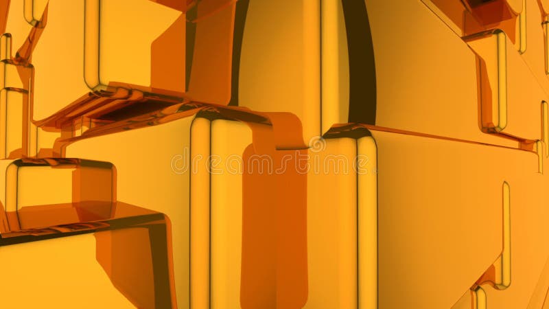 Abstract Brown Animated Background Stock Video - Video of geometric ...
