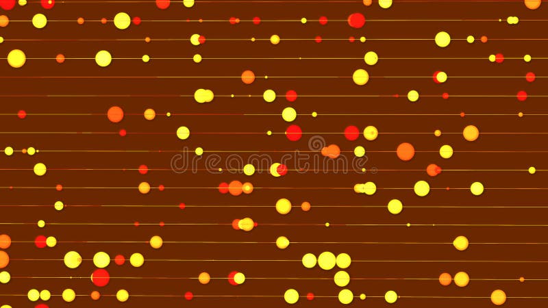 Brown Animated Abstract Background with Circles Stock Video - Video of ...