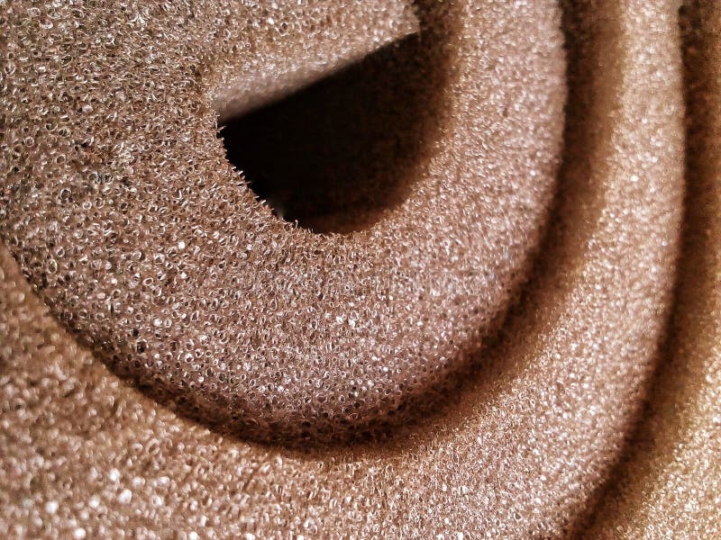 Brown Background Abstract Surface Texture from a Sponge Foam Roll Stock ...