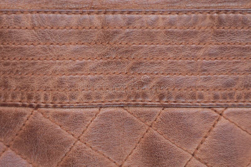 Stitched leather texture stock image. Image of frames - 6716883