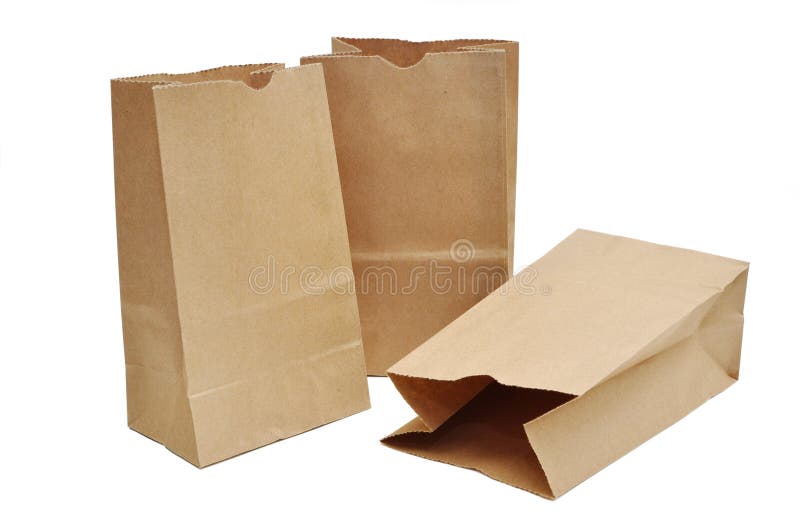 Brown Bag stock photo. Image of shopping, marketing, sale - 18973840