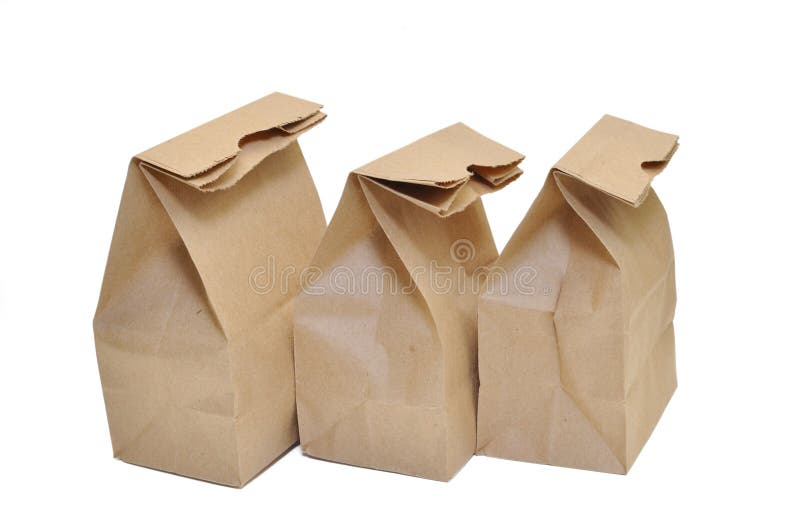 Brown Bag stock image. Image of paper, brown, shopping - 18973845