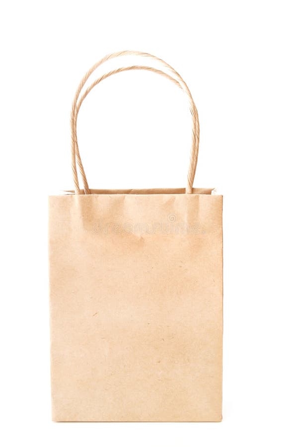 Brown Bag stock image. Image of gift, package, shopping - 6625533