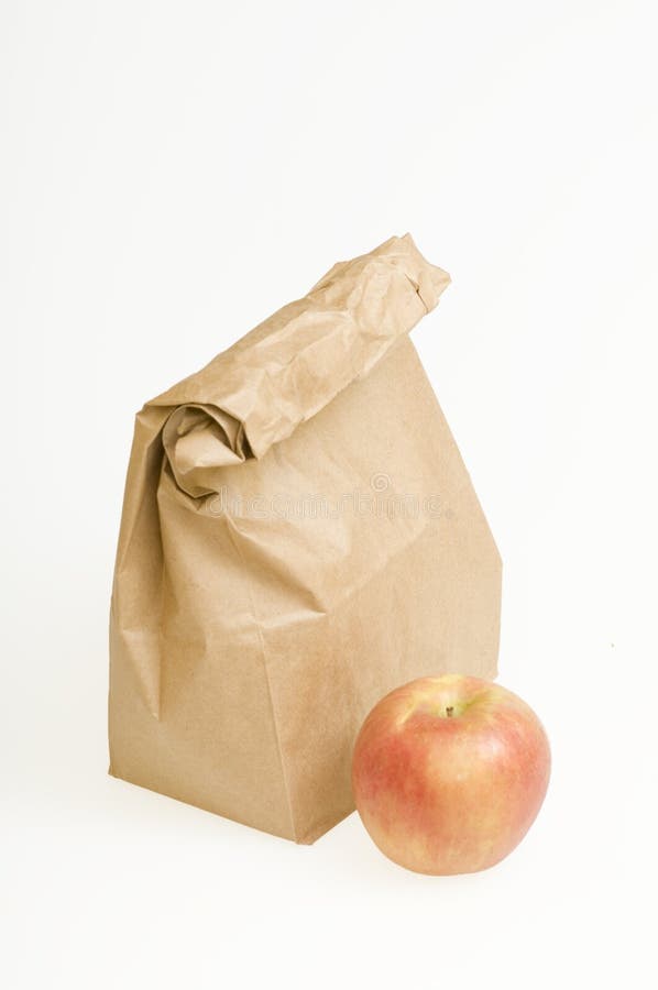 Brown Bag Lunch stock photo. Image of meat, lunch, school - 5347988