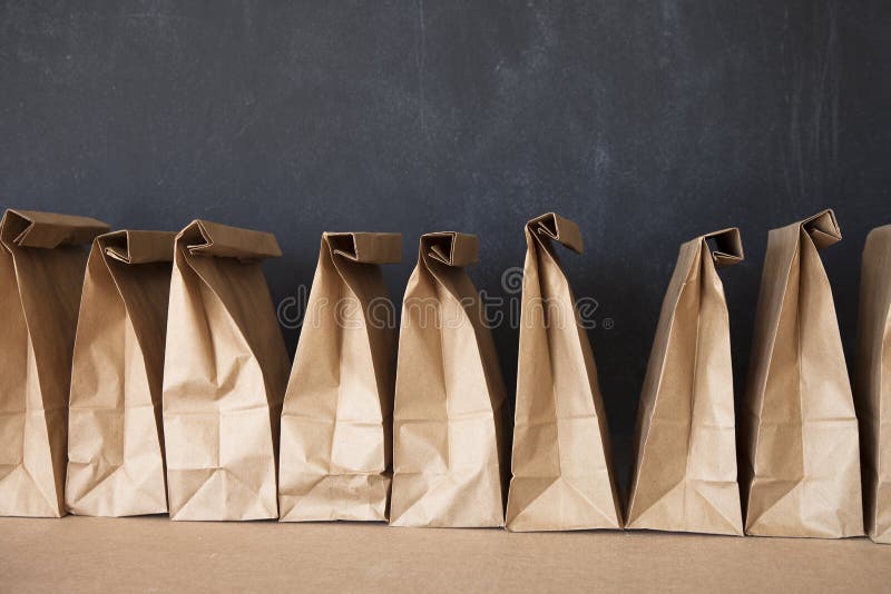 Old Children S Plaid School Lunch Box Stock Photo - Image of retro ...