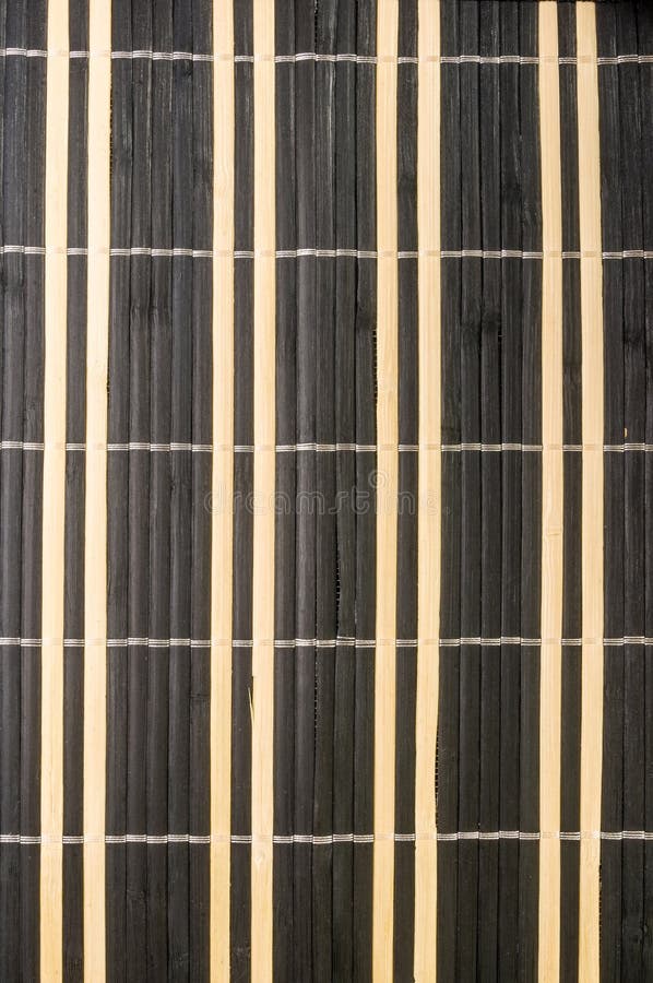 Brown Bamboo Mat - Stand Food, Close-up, Macro Stock Image - Image of ...