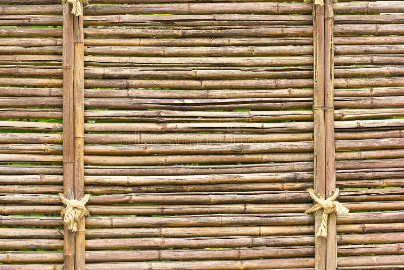 Brown bamboo wall stock image. Image of decoration, nature - 22406925