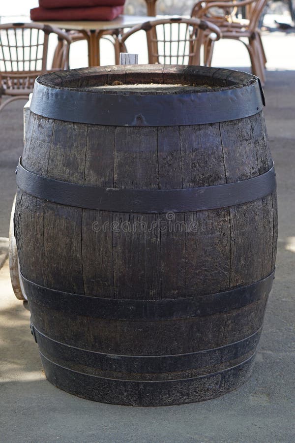 Brown barrel stock image. Image of decorative, beverage - 115071737