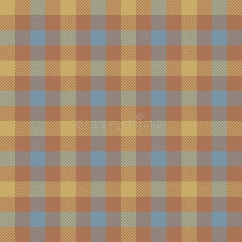 Beige Brown Diagonal Check Plaid Seamless Background Stock Vector ...