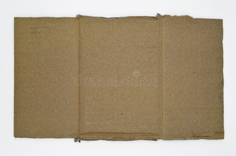 Brown and Beige Colored Corrugated Cardboard, Warning Signs, Barcode ...