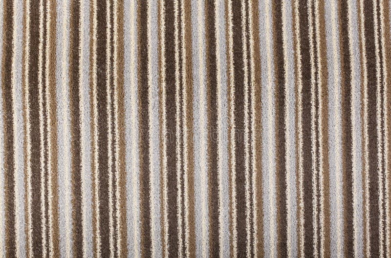A Brown, Beige Striped Carpet Background. a Brown and Beige Striped ...