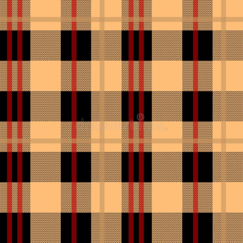 Brown and Beige Tartan Plaid Scottish Pattern with Leopard Skin Stock ...