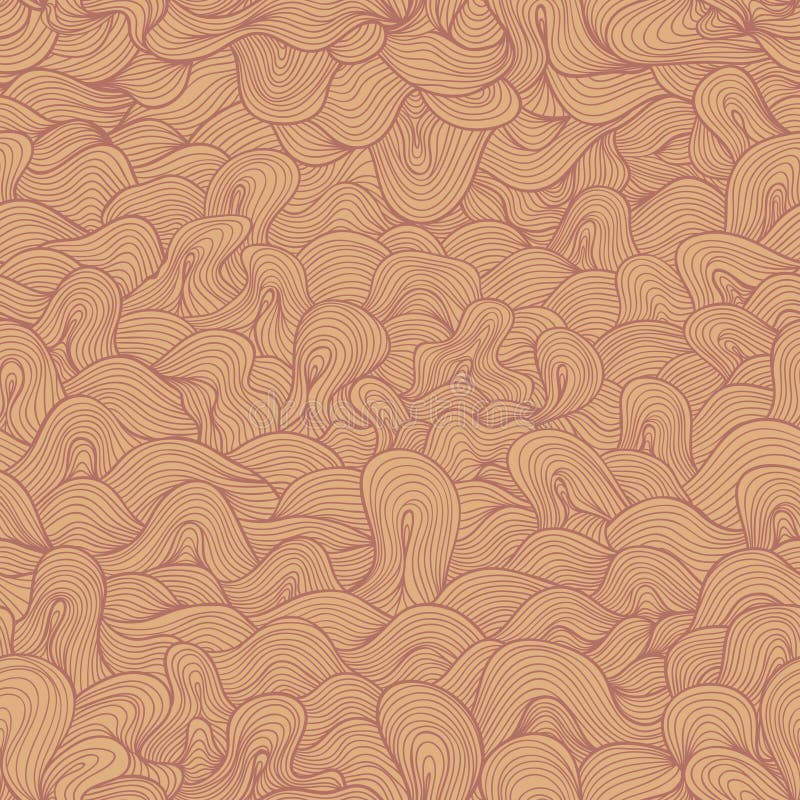 Beige wavy background stock illustration. Illustration of abstract ...