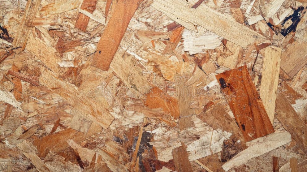 Brown and Beige Wood Chipboard Texture Background Stock Illustration ...