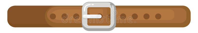 Brown Belt, Illustration, Vector Stock Vector - Illustration of ...