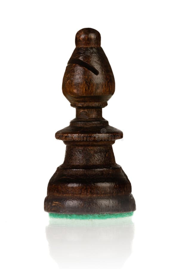 Bishop, Chess Piece Isolated Stock Image - Image of concepts, detail ...