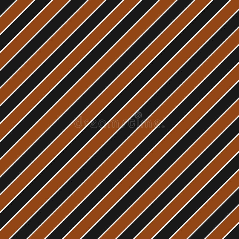 Brown Seamless Abstract Psychedelic Curved Stripe Pattern Background ...