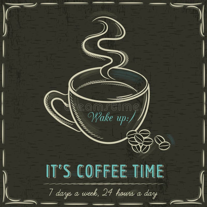 Cup of coffee,vector stock vector. Illustration of clipart - 1181281