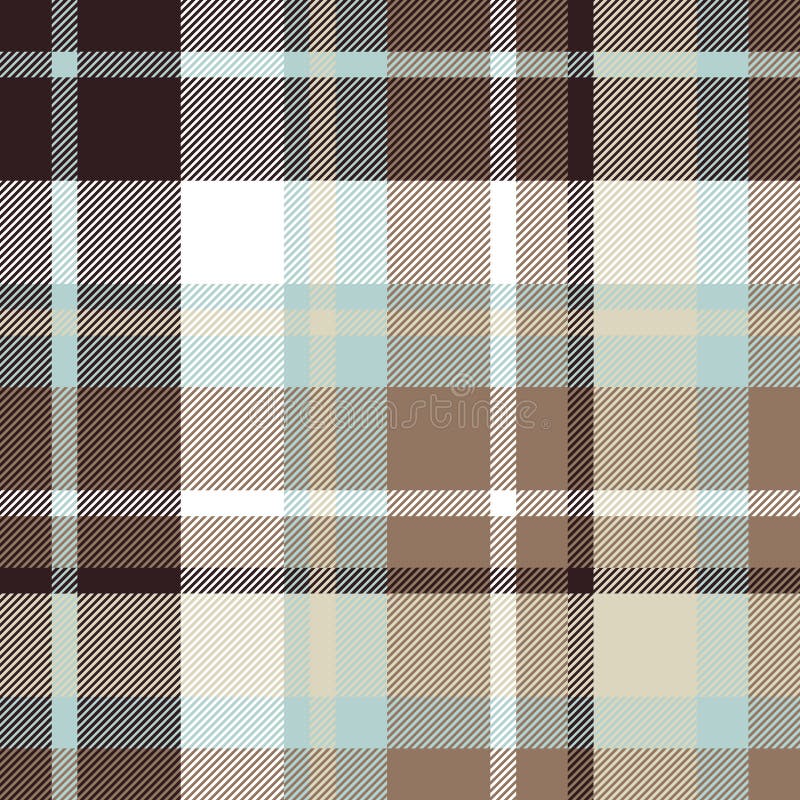 Blue Check Diagonal Seamless Fabric Texture Stock Vector - Illustration ...