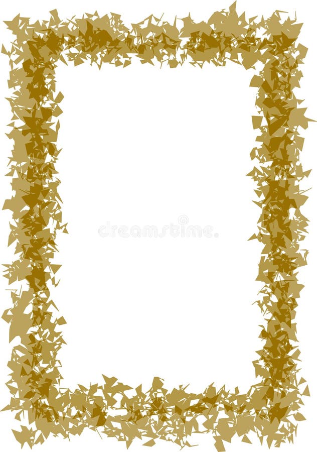Brown Border Pattern stock illustration. Illustration of background ...