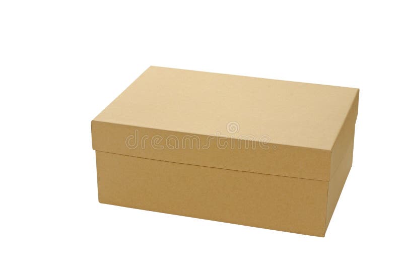 Brown Box stock image. Image of archive, side, photographs - 970275