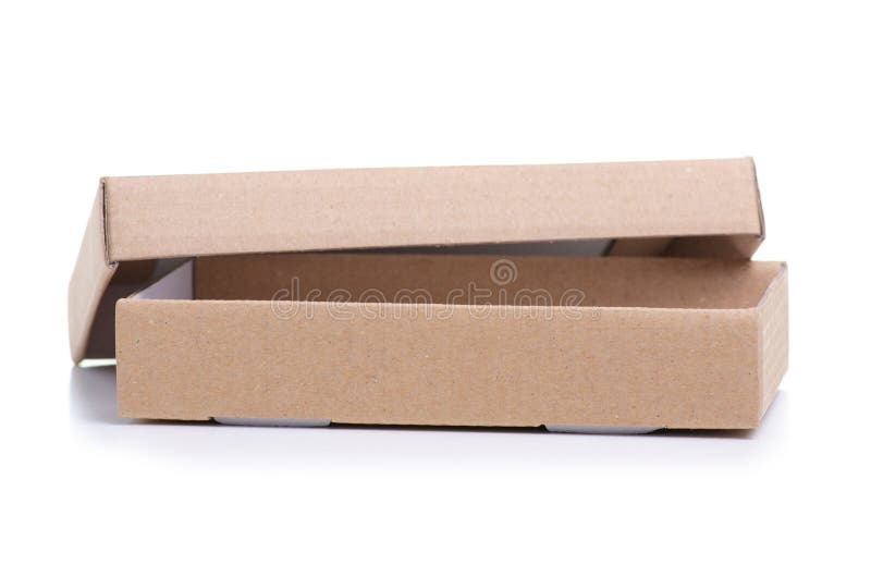 Brown box cardboard stock image. Image of carton, gesture - 180358111