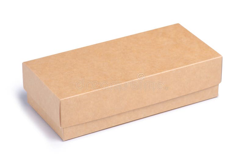 Brown box cardboard stock image. Image of moving, beige - 180358249