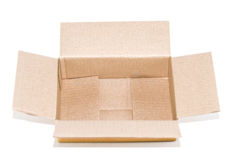 Brown box stock photo. Image of board, carton, beige - 42226050