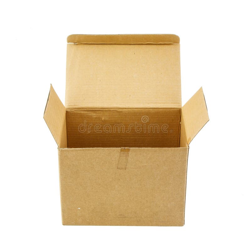 Brown box stock image. Image of send, objects, deliver - 30980895