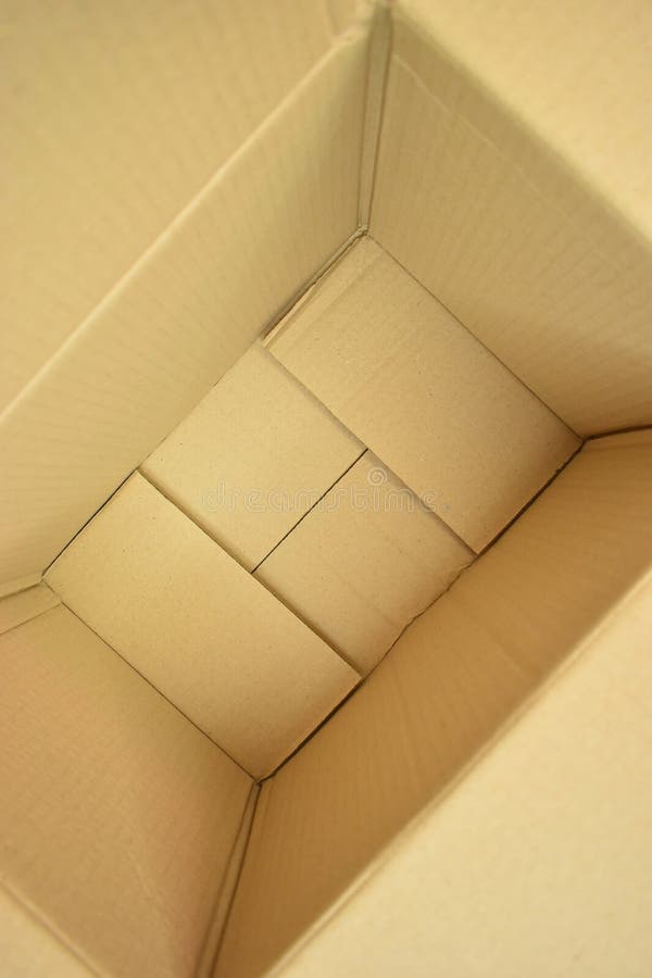 Brown Box Packaging for Design, Paper Industry Stock Photo - Image of ...